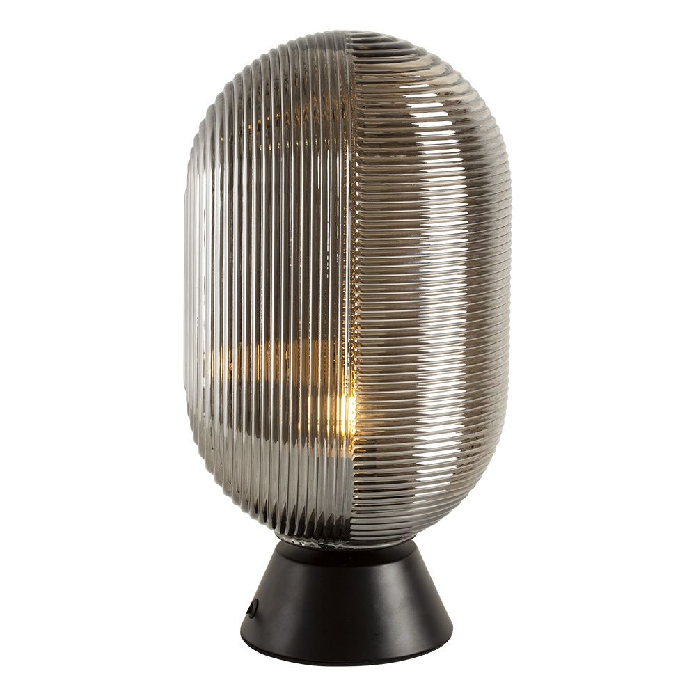 Eurolux - Glass - Table Lamp - 225mm - Smokey Grey | Shop Today. Get it ...