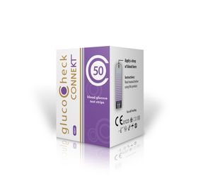 GlucoCheck - ConneKT Glucose Test Strips 50's | Shop Today. Get it ...