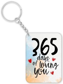 365 Days Of Loving You 1st Anniversary Gift Keyring | Shop Today. Get it Tomorrow! | takealot.com