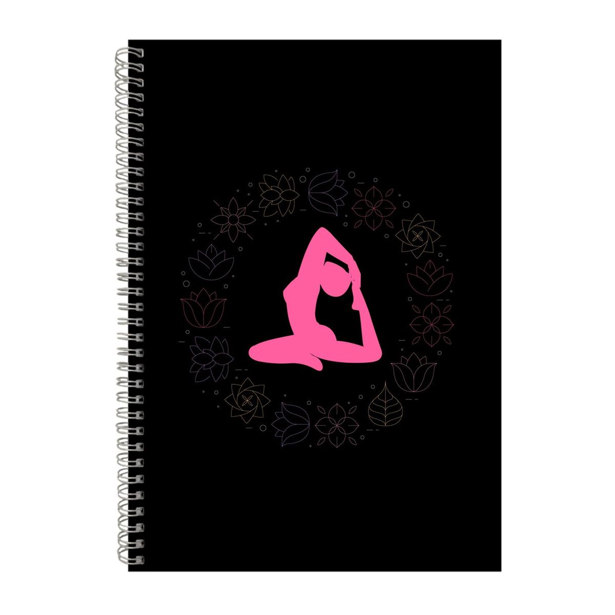 Yoga Lady Notebook Yoga Gift Idea A4 Notepad 152 | Shop Today. Get it ...