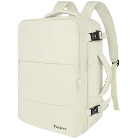 TAYGEER Travel Backpack - with Multi-Compartment Design - Beige | Shop ...