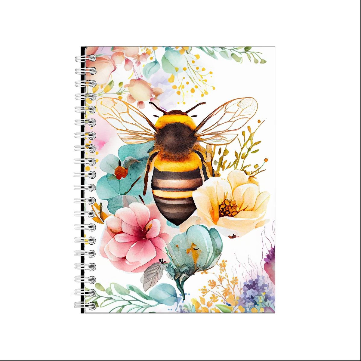 Floral Bee Gift Idea A5 Notepad Gift Idea | Shop Today. Get it Tomorrow! | takealot.com
