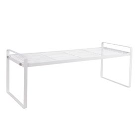 Home Kitchen Cabinet Storage Shelf Tiered Organizer Storage Rack ...