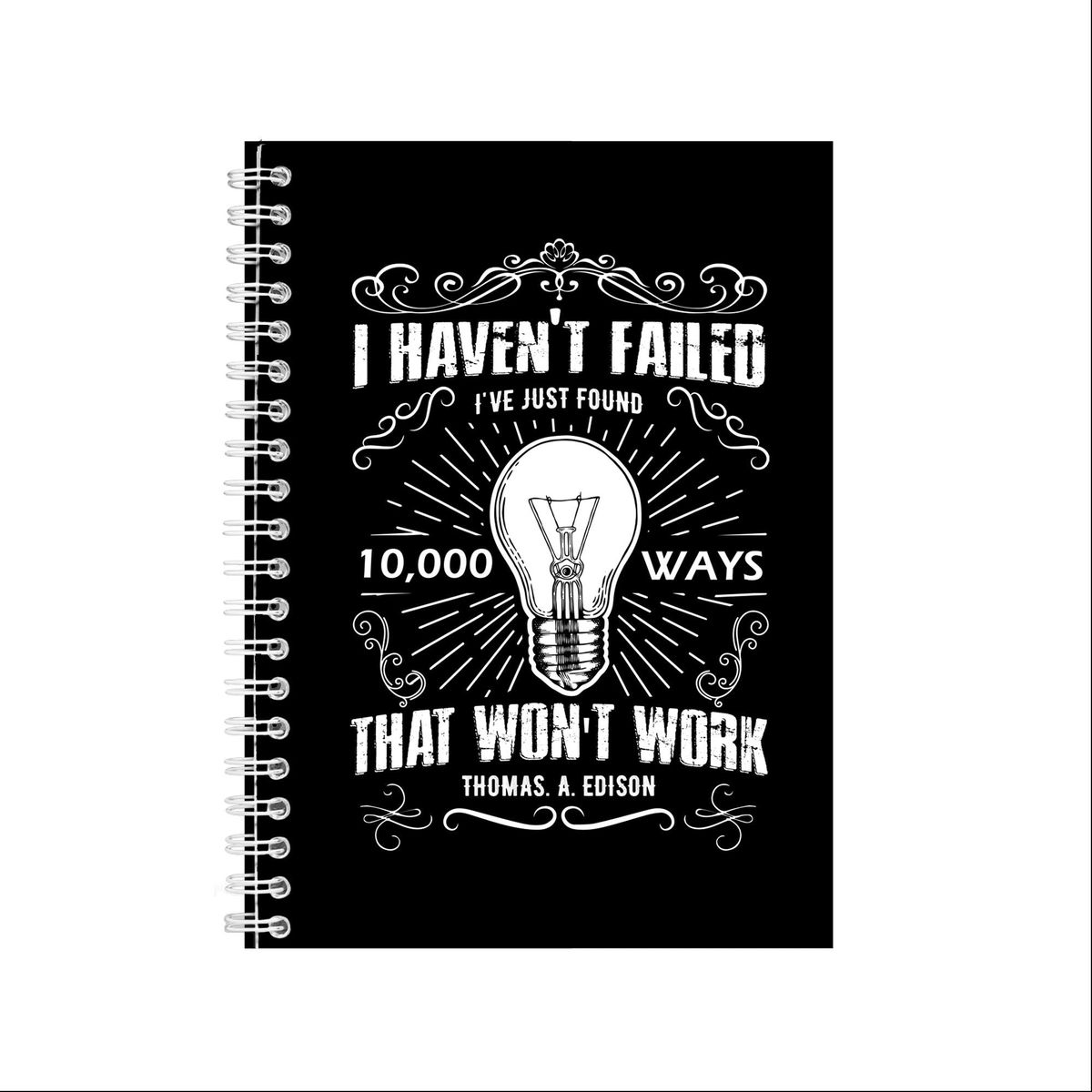 I Haven_t Failed Notebook Inspirational Gift Idea A5 Notepad 131 | Shop ...