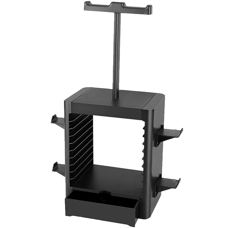 Game Storage Stand For PS5 PS4 Xbox Game Disk Controller Headset Box