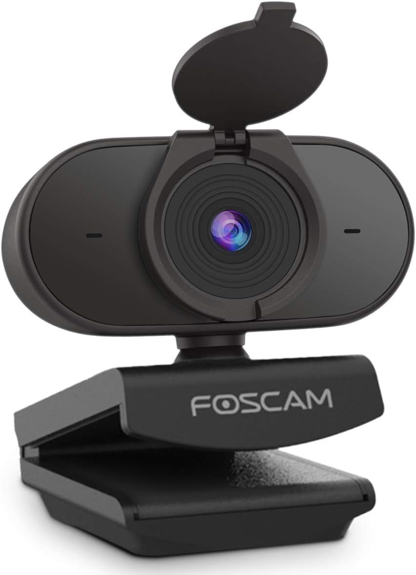 FOSCAM Webcam with Dual Microphones 1080P HD Streaming USB Web Camera ... FOSCAM Webcam with Dual Microphones 1080P HD Streaming USB Web Camera ...