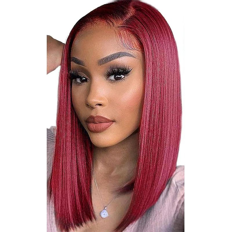 VSP Brazilian Bob Wigs Straight Maroon 14 VSP Brazilian Bob Wigs Straight Maroon 14