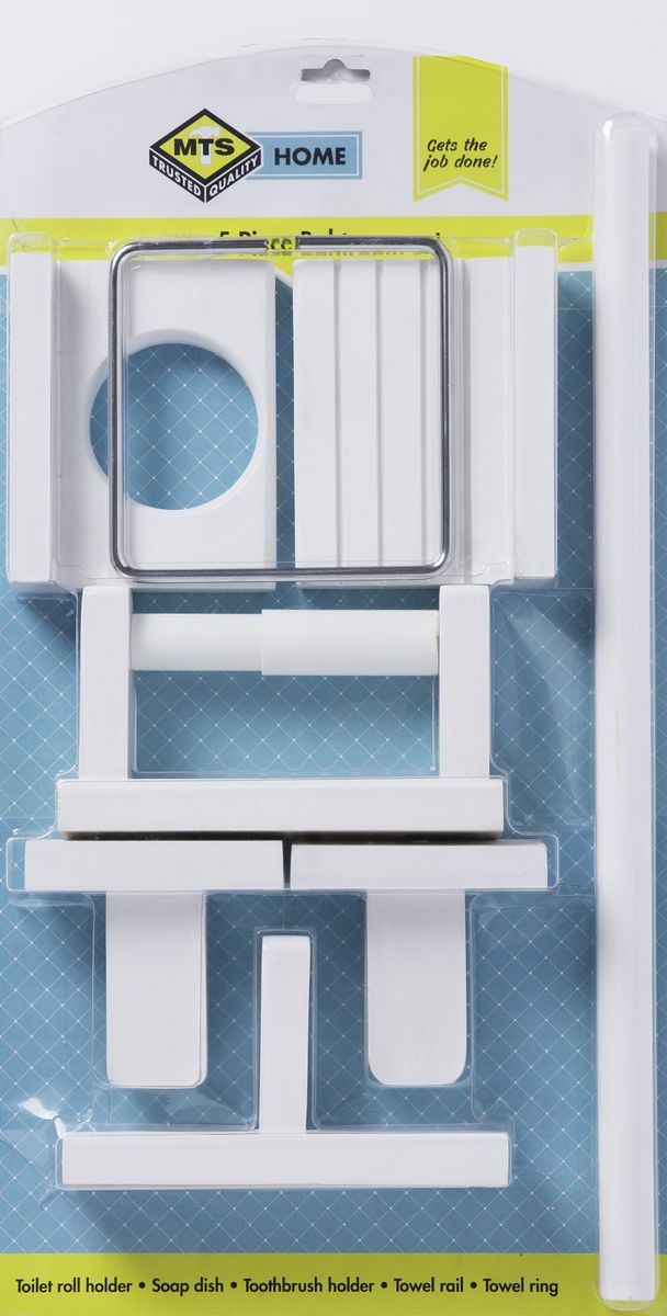 MTS Home Bathroom Set 5 Pieces | Shop Today. Get it Tomorrow ...