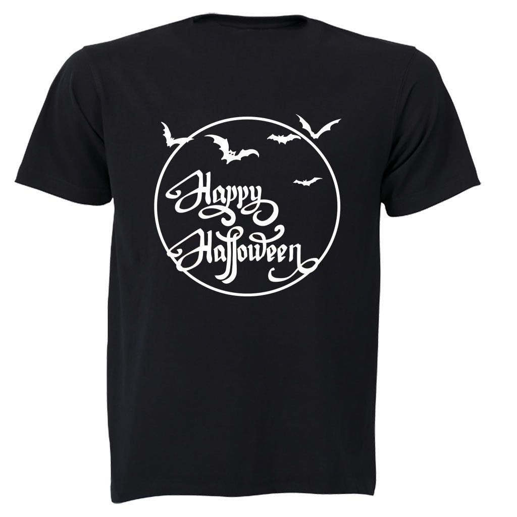 Happy Halloween - Circular Design - Adults - T-Shirt | Shop Today. Get it Tomorrow! | takealot.com