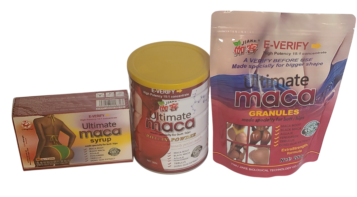 E-Verify Ultimate Maca Protein Powder, Syrup and Granules for Hip and ...