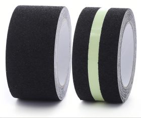 2Pk Non Slip Safety Stair Tape Grip Tape With Glow In Dark Stripe For ...