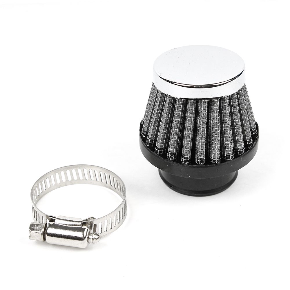 Chrome Breather Filter, Crankcase Vent Filter, Universal, 25mm Neck ...