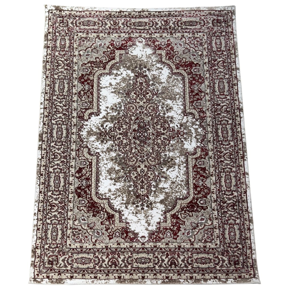 Soft Persian Red Kerman Design Machine Made Turkish Rug | Shop Today ...