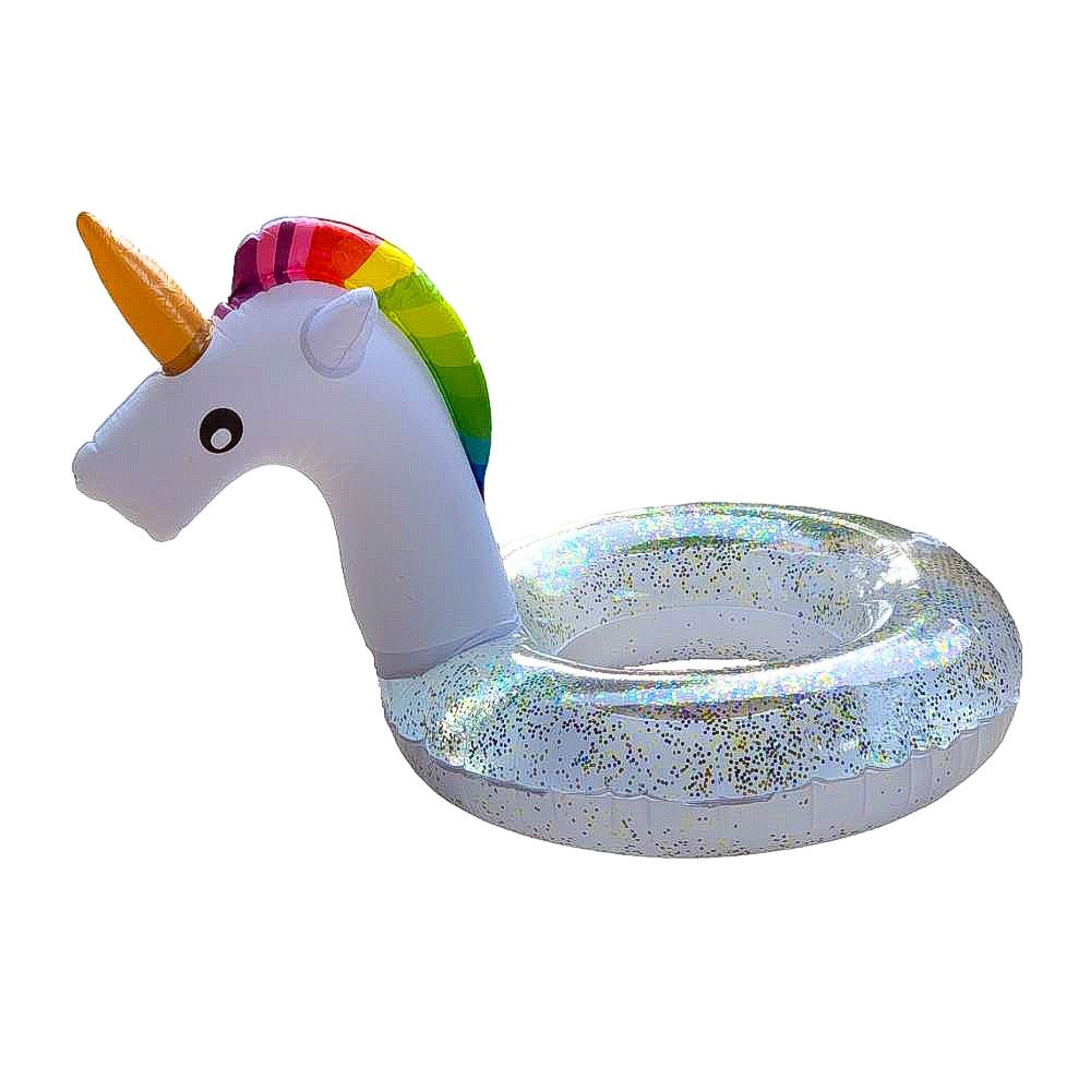 Unicorn Inflatable Swimming Pool Floater Toy - Floating Ring – 70cm ...