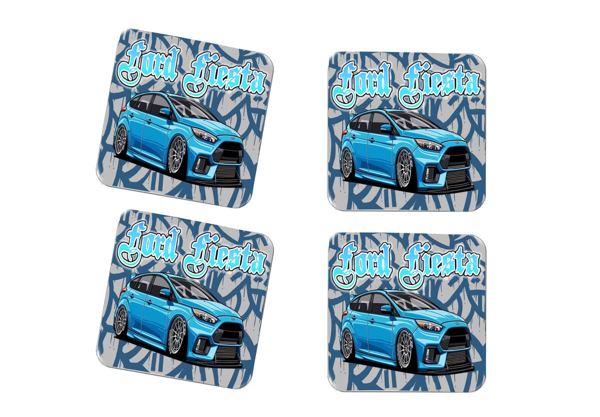Fiesta Coasters - 4 Pack | Shop Today. Get it Tomorrow! | takealot.com
