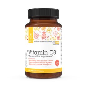 Vitamin D3 1000iu (Cholecalciferol) Supplement Vegan 60 Tablets | Shop ...