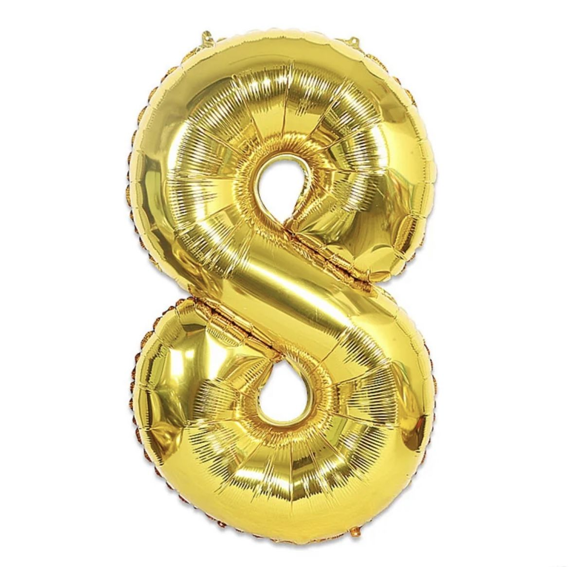 Gold Number 8 Helium Balloon 106cm | Shop Today. Get it Tomorrow ...