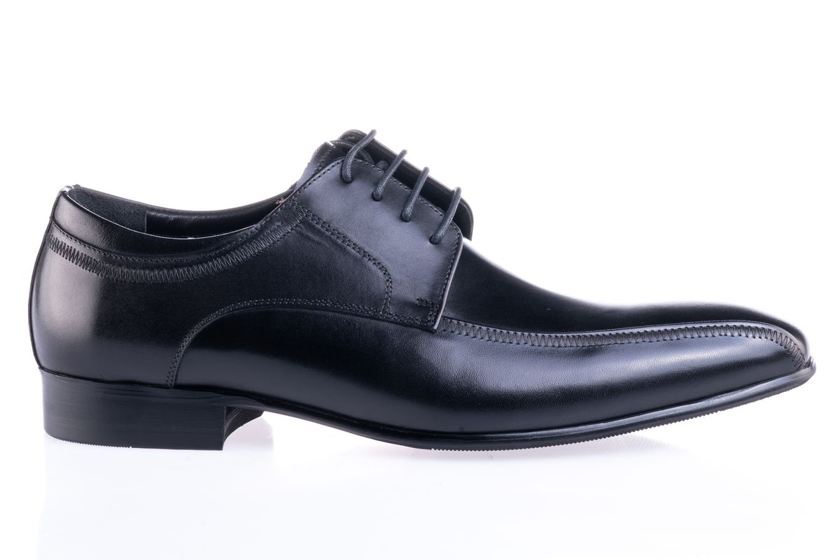 Marco Kavaleri Leather Leoi Lace-Up Formal Shoes-Black | Shop Today ...