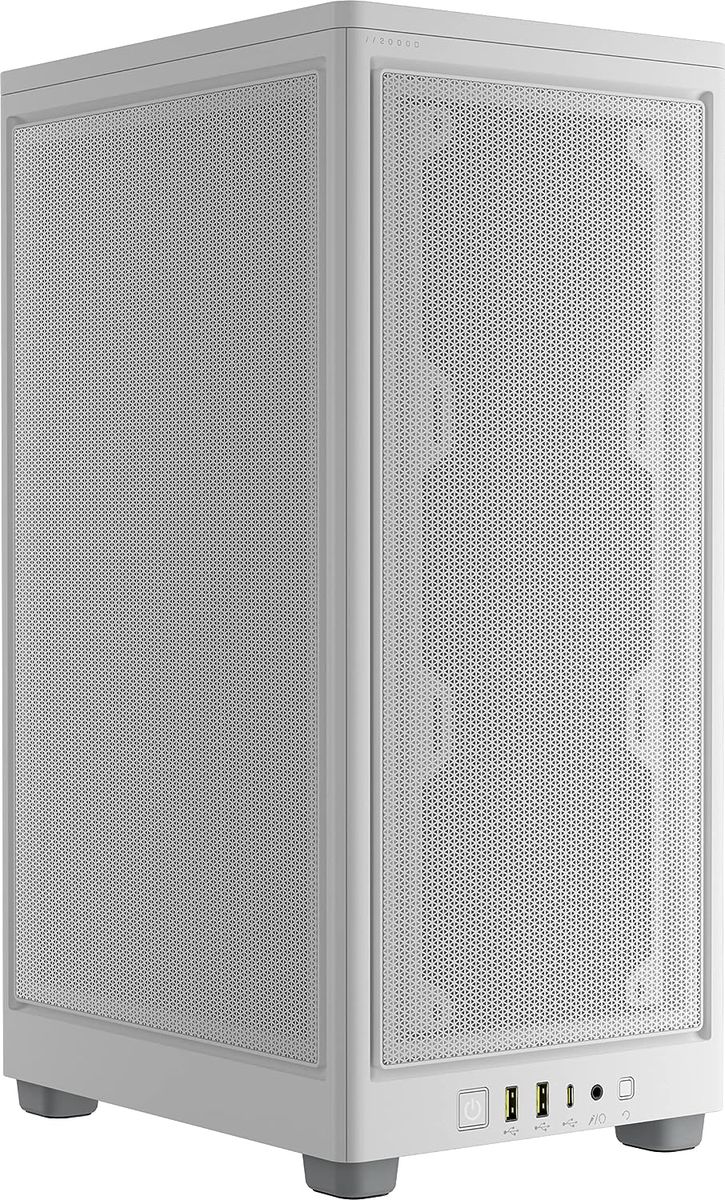2000D AIRFLOW Mini-ITX PC Case - White | Shop Today. Get it Tomorrow ...