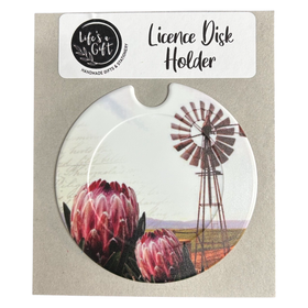 Protea Windmill - Licence Disk Holder | Shop Today. Get it Tomorrow ...