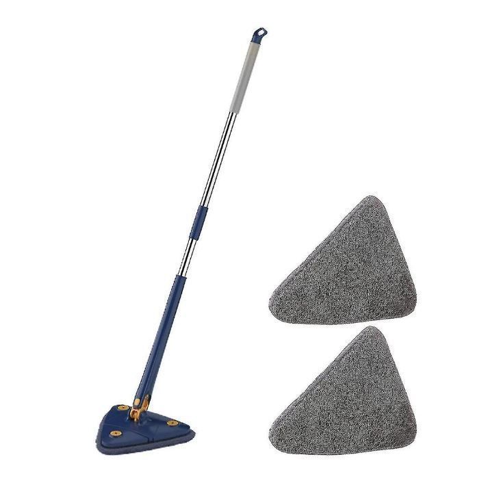 Microfibre 360 Rotating Triangular Twist Water Mop | Shop Today. Get it ...