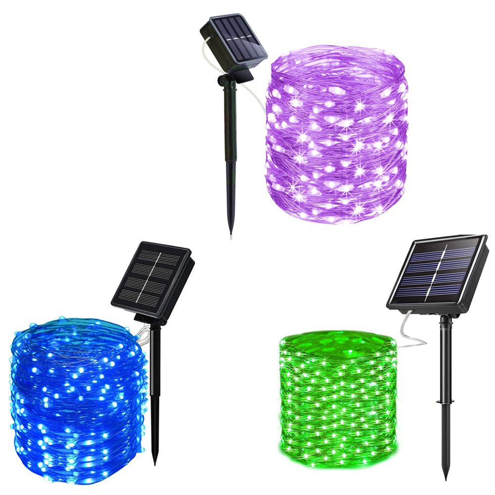 Fairy Lights Solar LED Outdoor String Light Christmas Light -10m -Pack ...