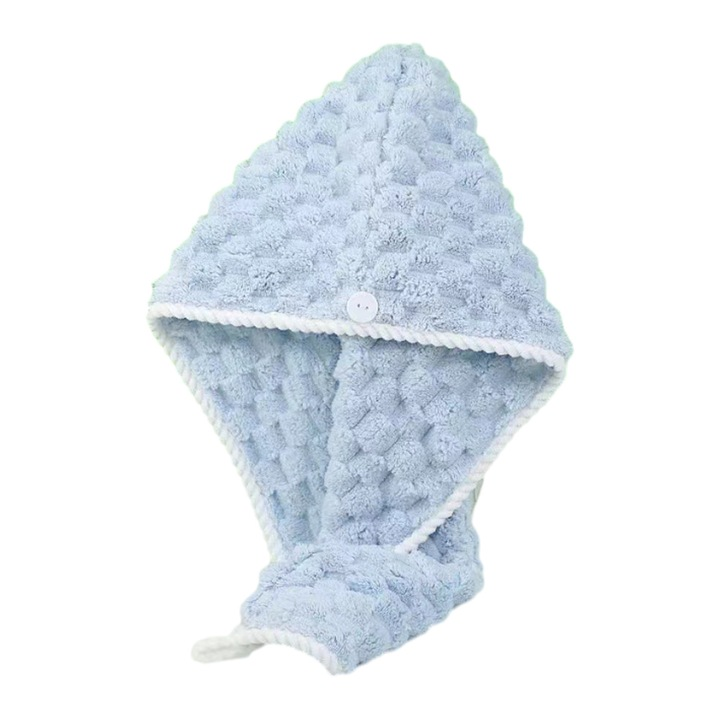 Super Absorbent Microfiber Hair Towel Wrap - Anti-Frizz & Quick-Dry ...