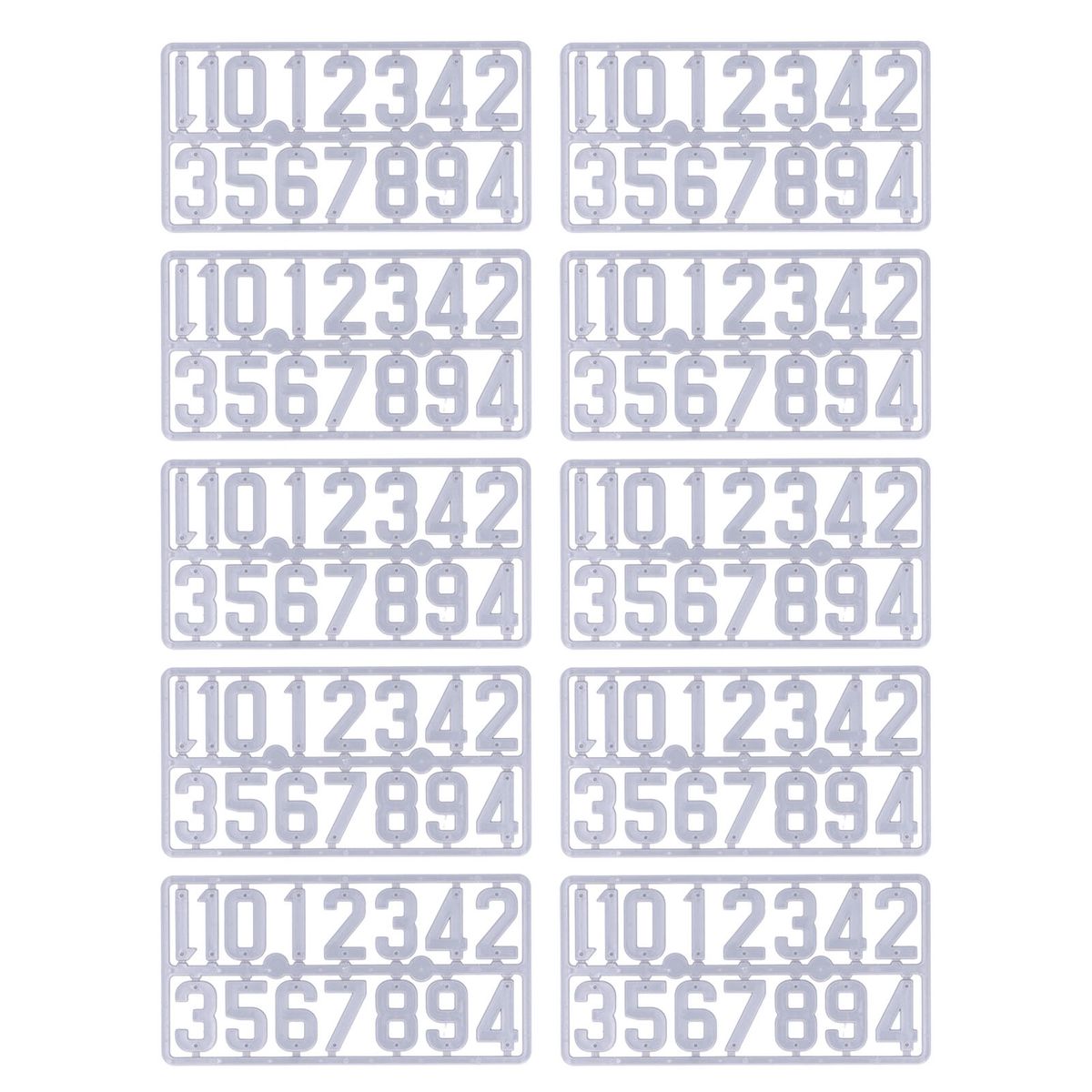 10Set Detachable Plastic Number Tags - for Beehive | Shop Today. Get it ...