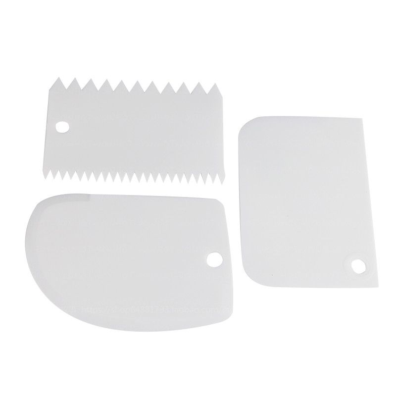 Decorator Pasteles - Baking Cream/Icing Scraper - 3 Piece, White | Shop ...