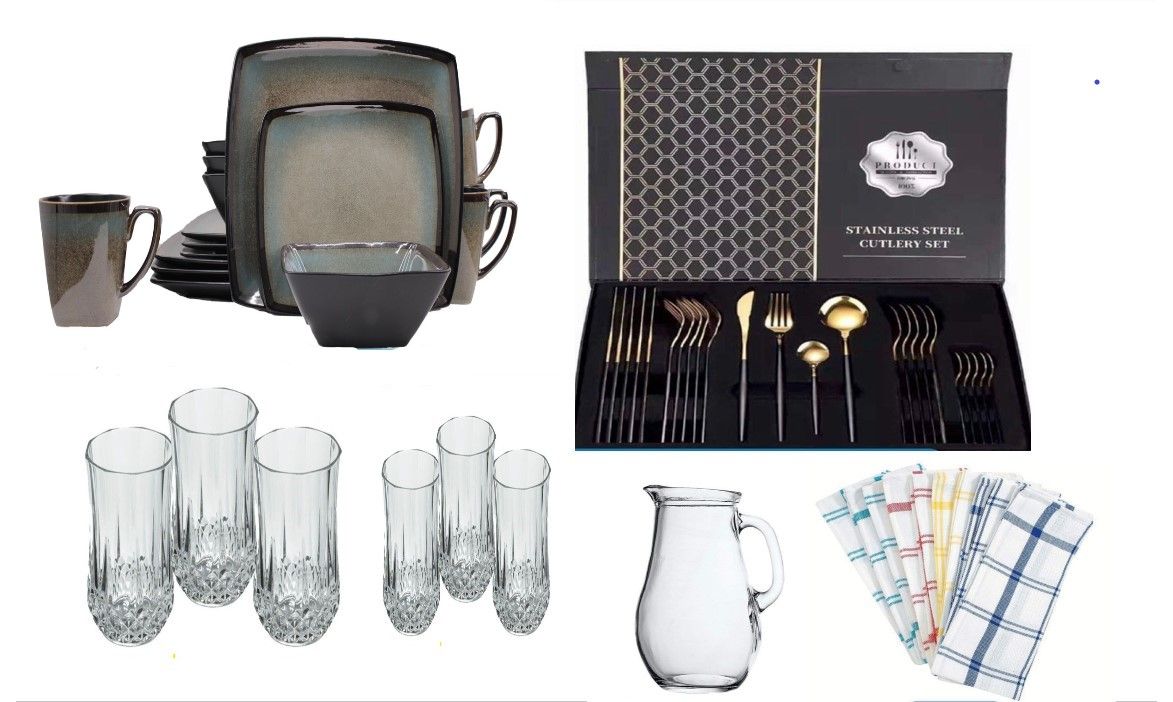 Dinner set Combo 57 Pieces | Shop Today. Get it Tomorrow! | takealot.com