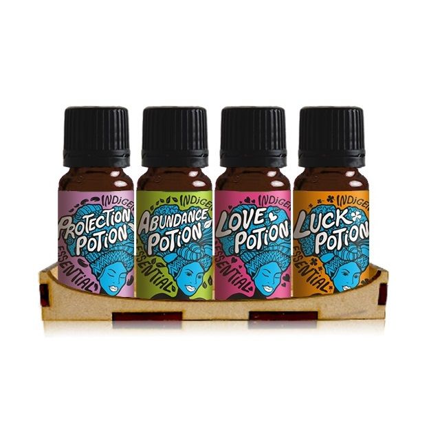Pure Afro Essential Oil Potion Pack - Love, Luck, Abundance ...