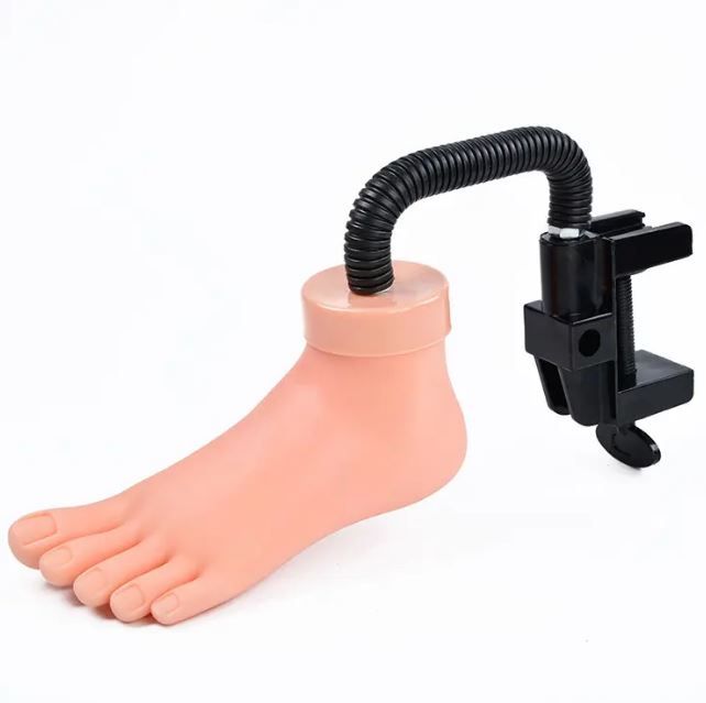 Flexible Movable Practice Fake Foot for Nail | Shop Today. Get it ...