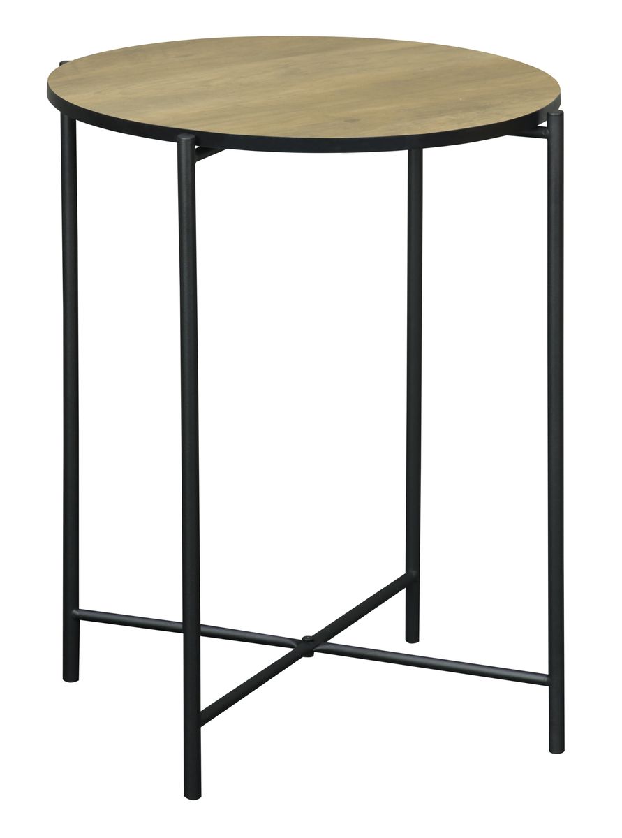 Manhattan Side Table - Reversible Tabletop, Melamine, Water Resistant ...