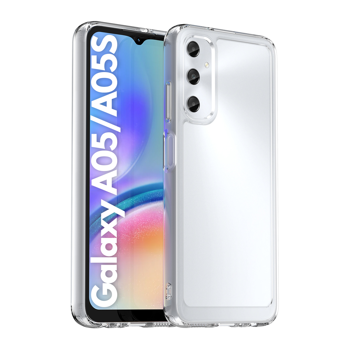 CellTime Clear Case for Galaxy A05 / A05S - Shockproof Candy Series ...