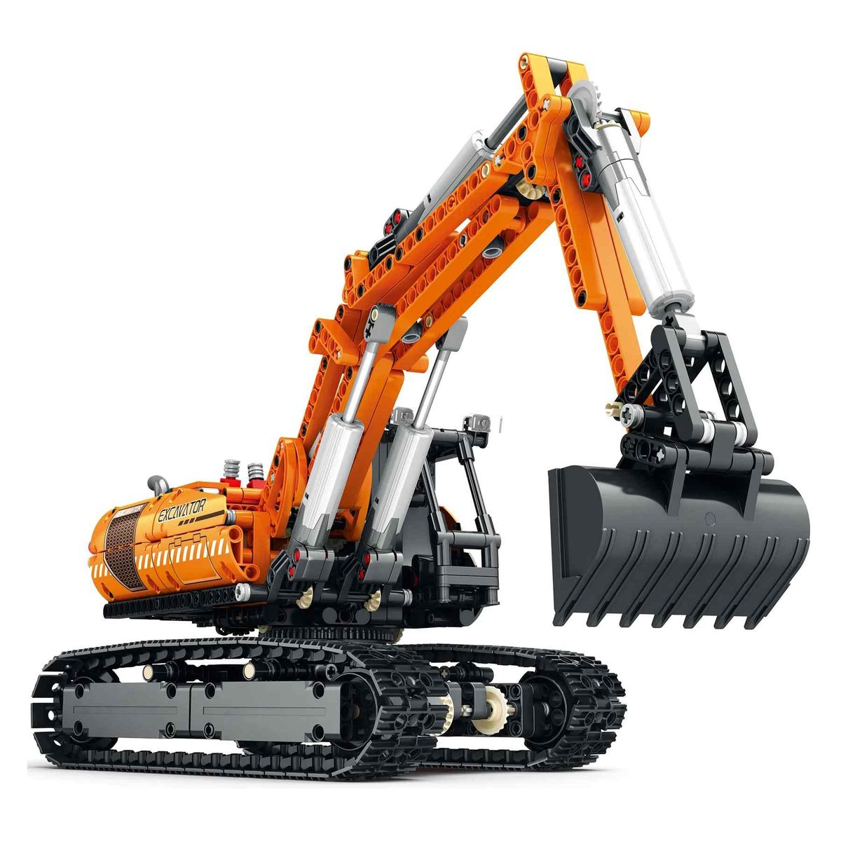 Reobrix R/C Excavator Building Blocks (1106 Pieces) - 49cm Long | Shop ...