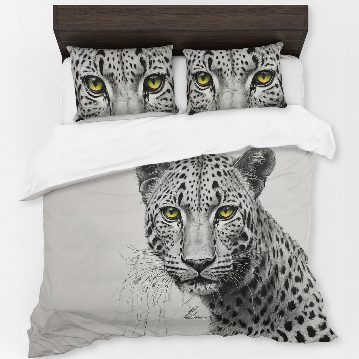 Leopard Eyes By Nathan Pieterse Duvet Cover Set | Shop Today. Get it ...