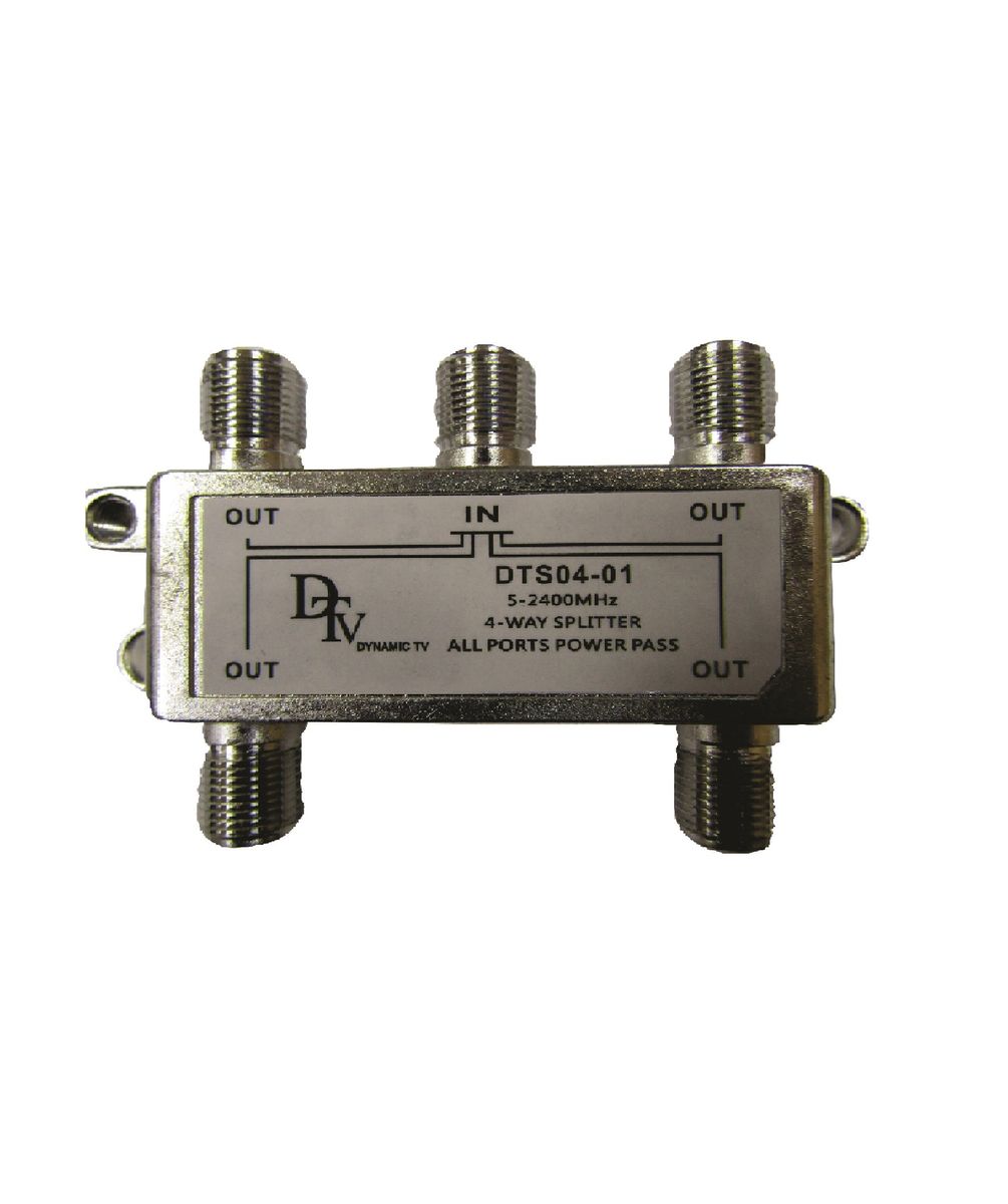 Dynamic TV 4 - Way Splitter DTS04 - 01 | Shop Today. Get it Tomorrow ...