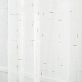 Eyelet Curtain Lace With Gold Line | Shop Today. Get it Tomorrow ...