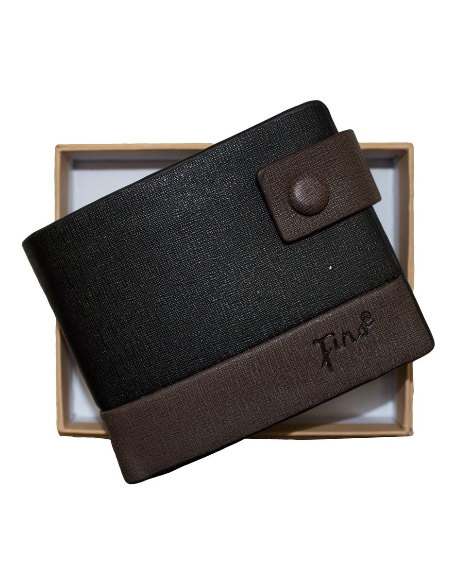 Fino DPU-225 Faux Leather Card Wallet with Box-Black | Shop Today. Get ...