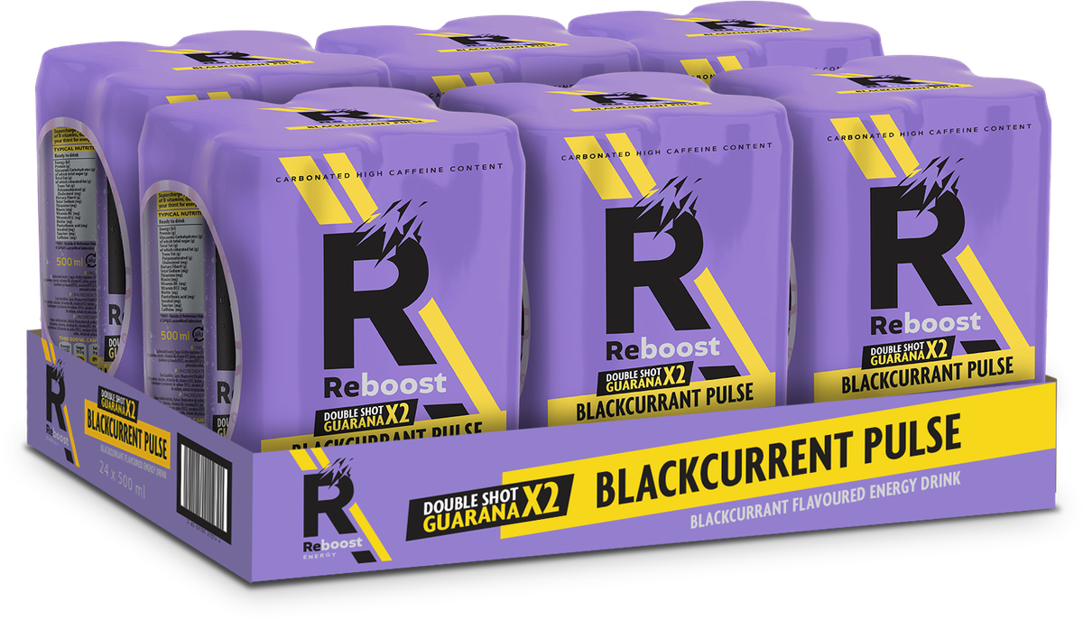 Reboost Energy Blackcurrant Pulse Cans (6 x 4 x 500ml) | Shop Today ...