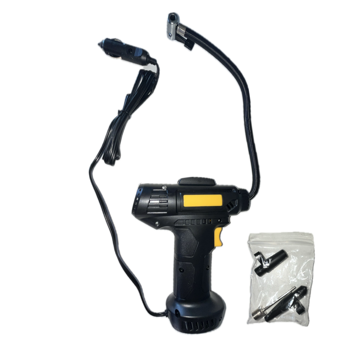 Premium Portable Digital Air Compressor & Pump - Vehicles, Bike, Ball ...