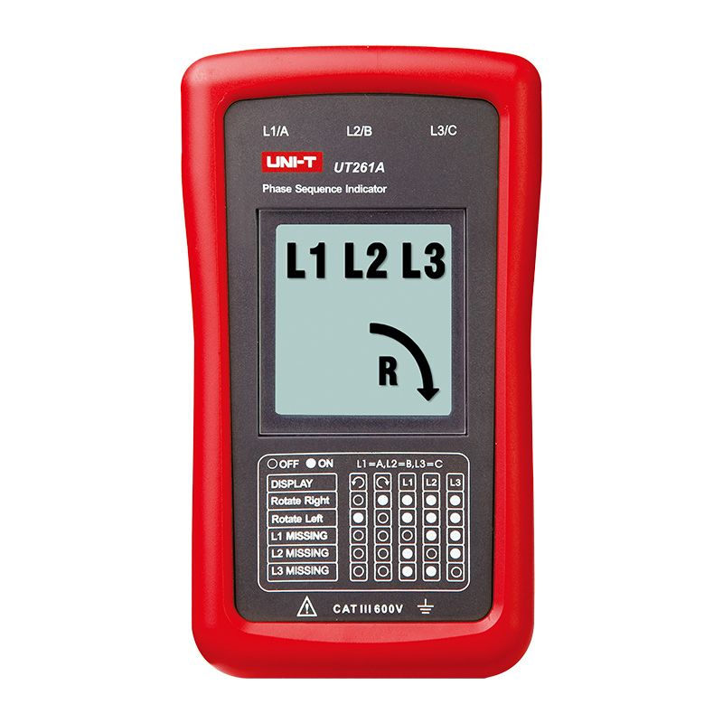UNI-T UT261A Phase Sequence & Motor Rotation Indicator | Shop Today ...