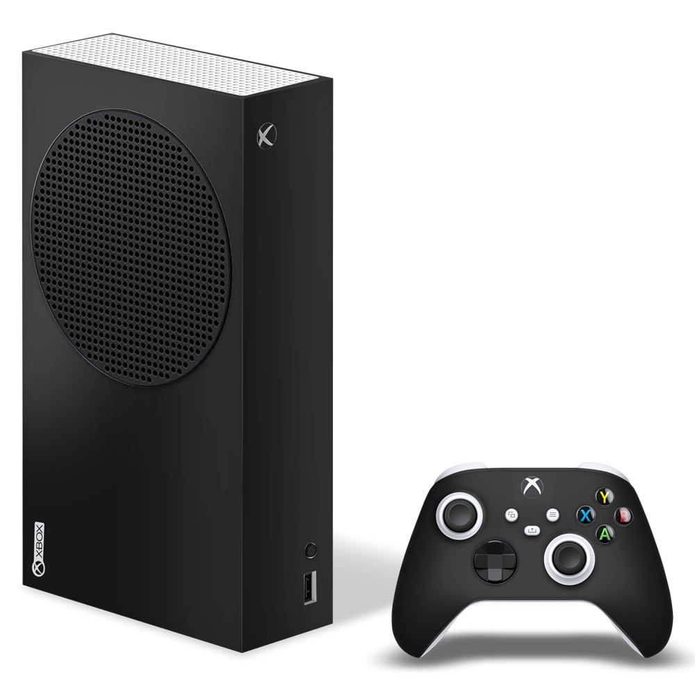 SkinNit Sticker for Xbox Series S - Matte Black 2024 (Sticker Only, Not ...