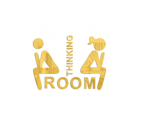 Thinking Room - Toilet Sign | Shop Today. Get it Tomorrow! | takealot.com
