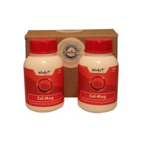 2 x Sally T. Cal-Mag Balanced Calcium & Magnesium - 120 Caps (Value ...