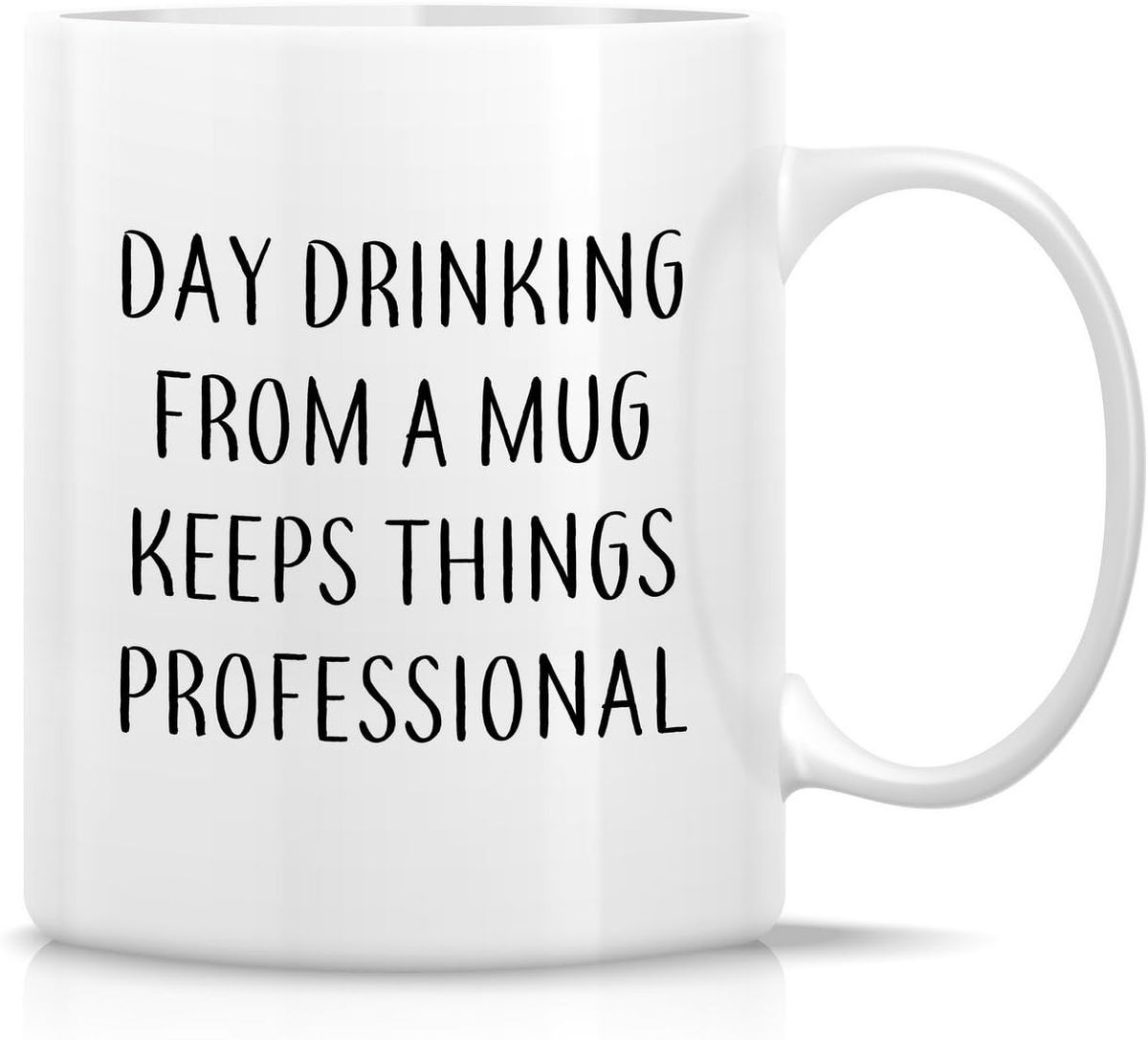 Day Drinking From A Mug Christmas Birthday Office Gift Mug | Shop Today ...