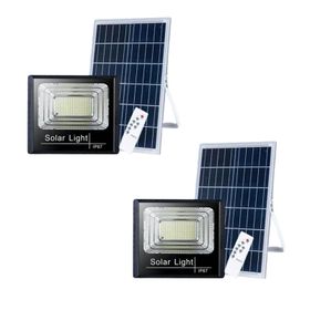 Set Of 2 200W Outdoor Waterproof Solar LED Flood Light TS-142 | Shop ...