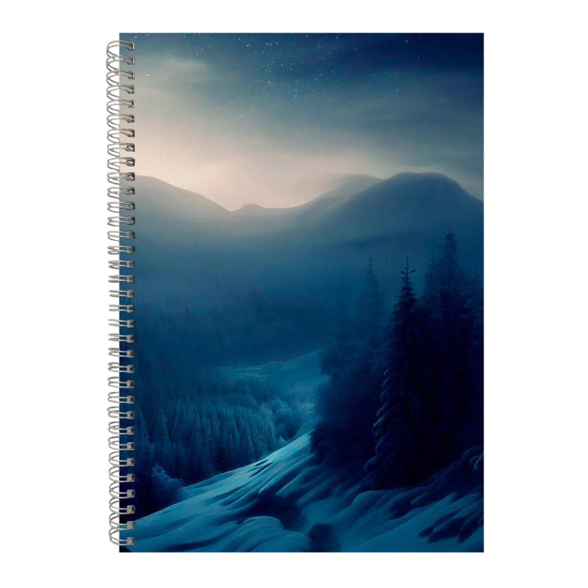 Sunrise A4 Notebook Spiral and Lined with Landscape Graphic Notepad ...