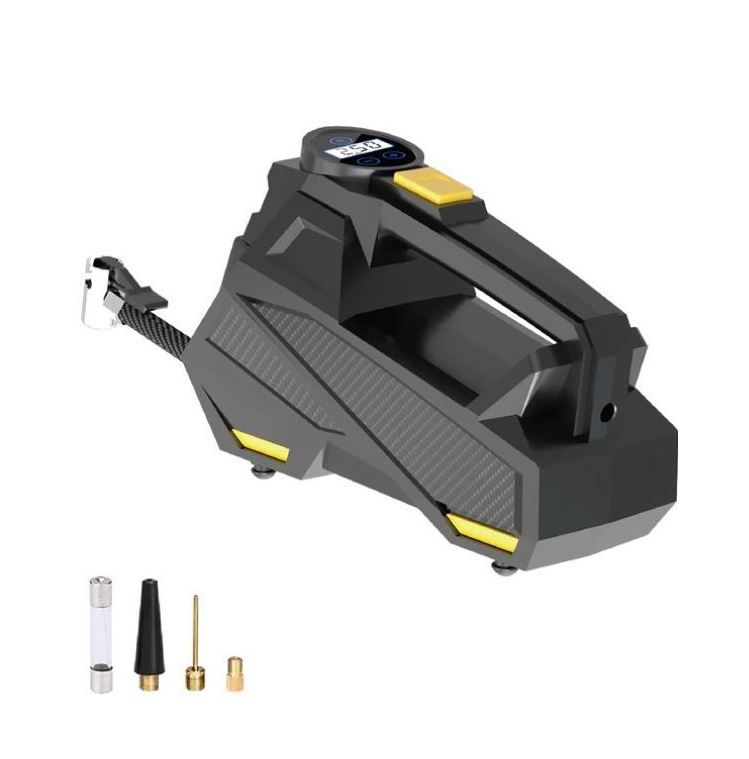 Portable Digital Display Car Air Tyre Inflatable Pump with LED Light ...