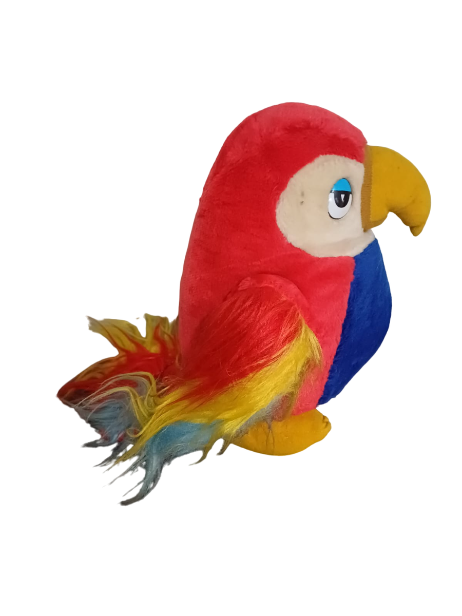 35cm x 30cm Standing Plush Multi Colored Parrot Toy | Shop Today. Get ...